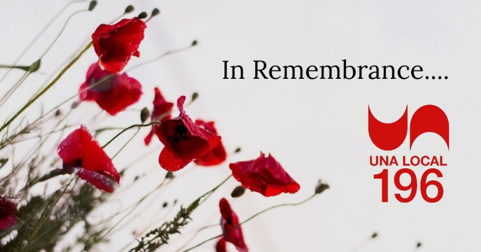 Remembrance Day 2025 | United Nurses of Alberta, Local 196